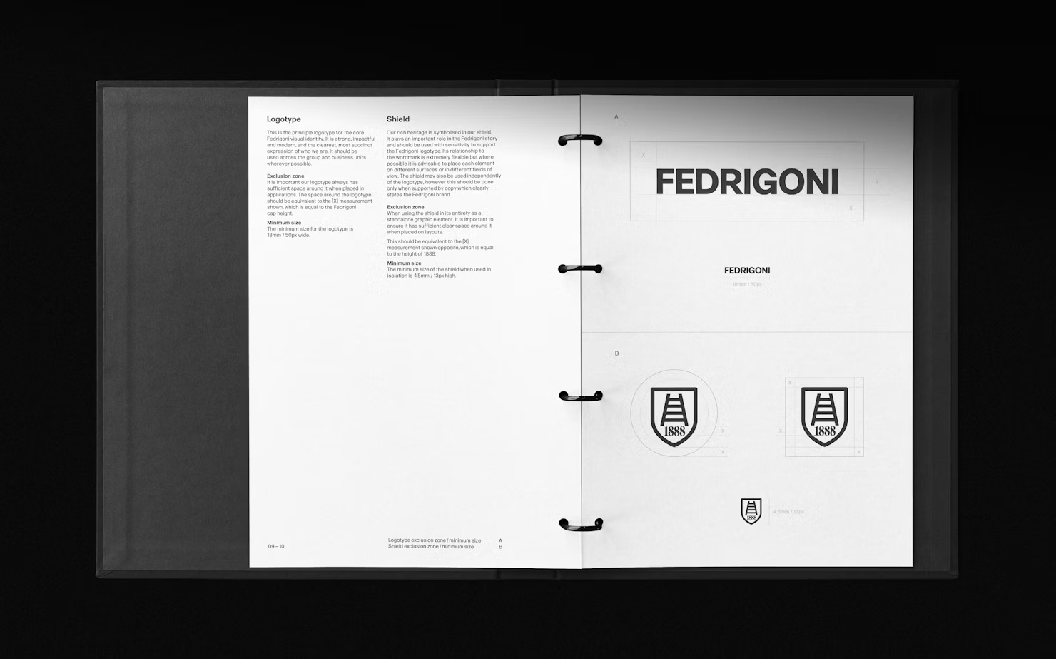 Fedrigoni Paper Box and rebrand - Fonts In Use