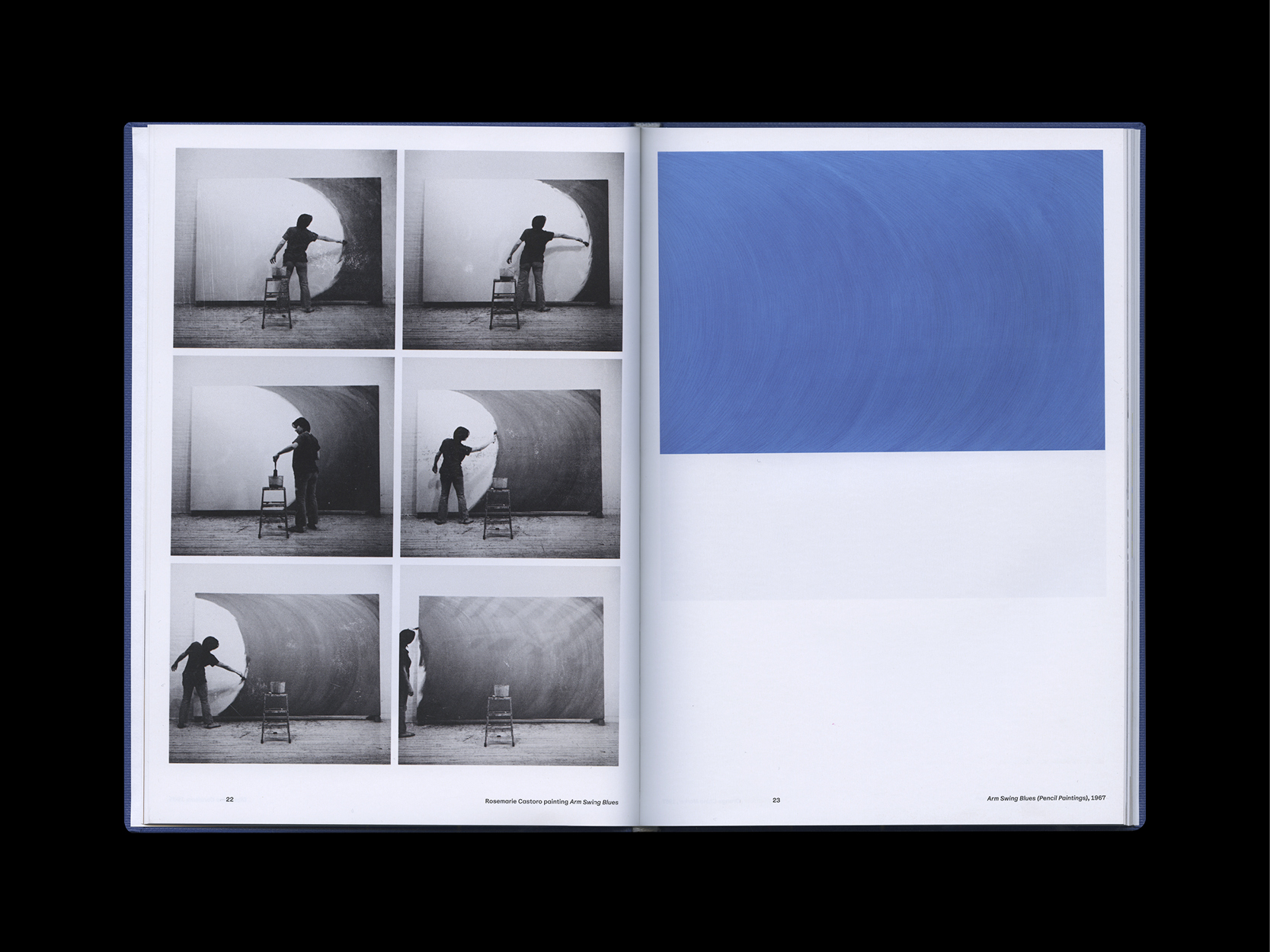 Rosemarie Castoro monograph - Fonts In Use