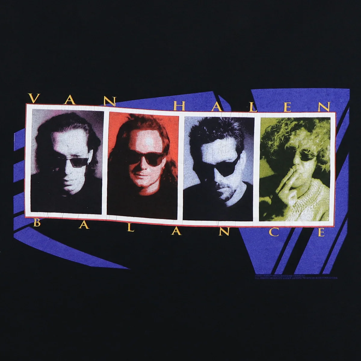 Van Halen – Balance album art - Fonts In Use