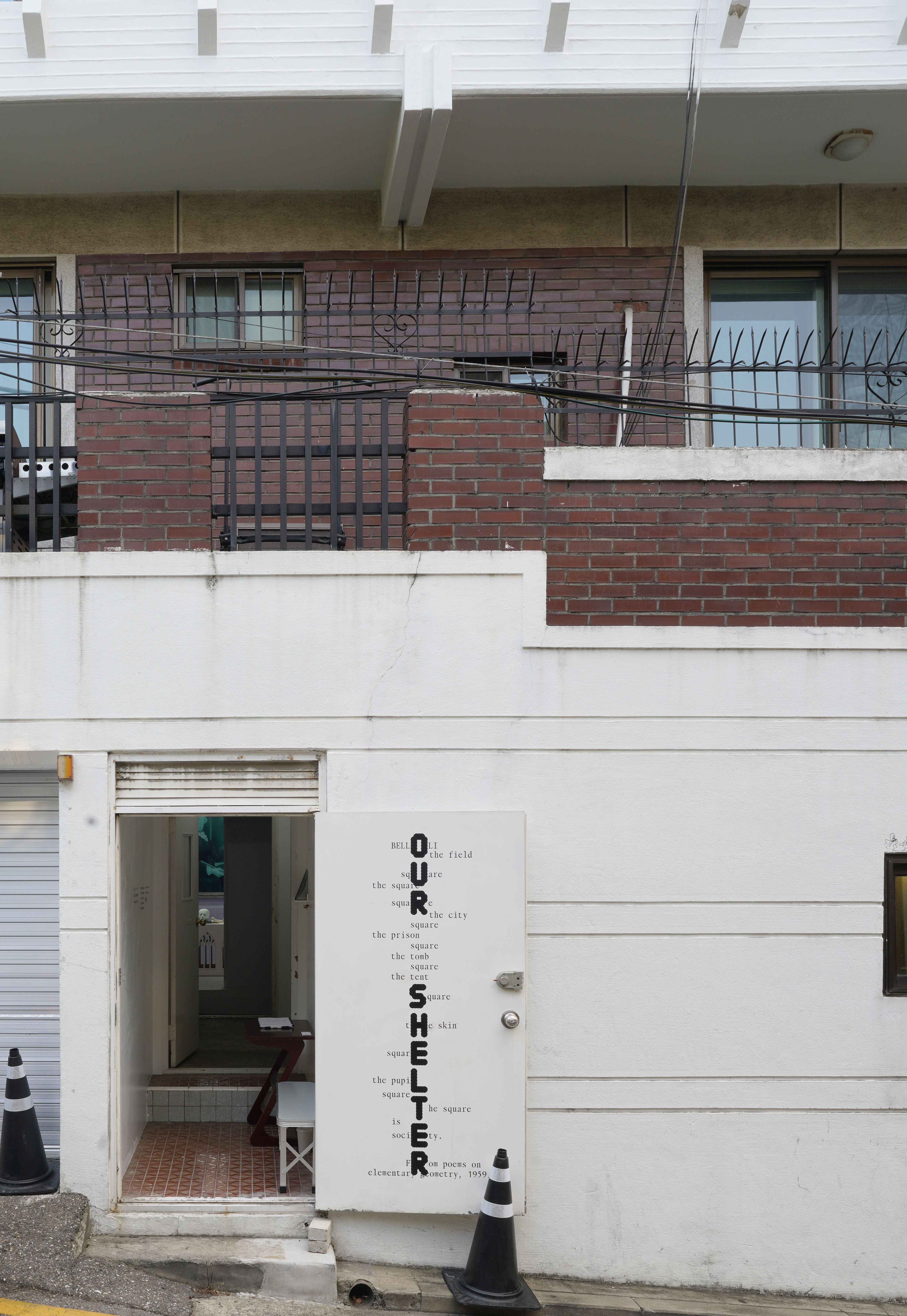 Our Shelter exhibition at LDK.DT - Fonts In Use