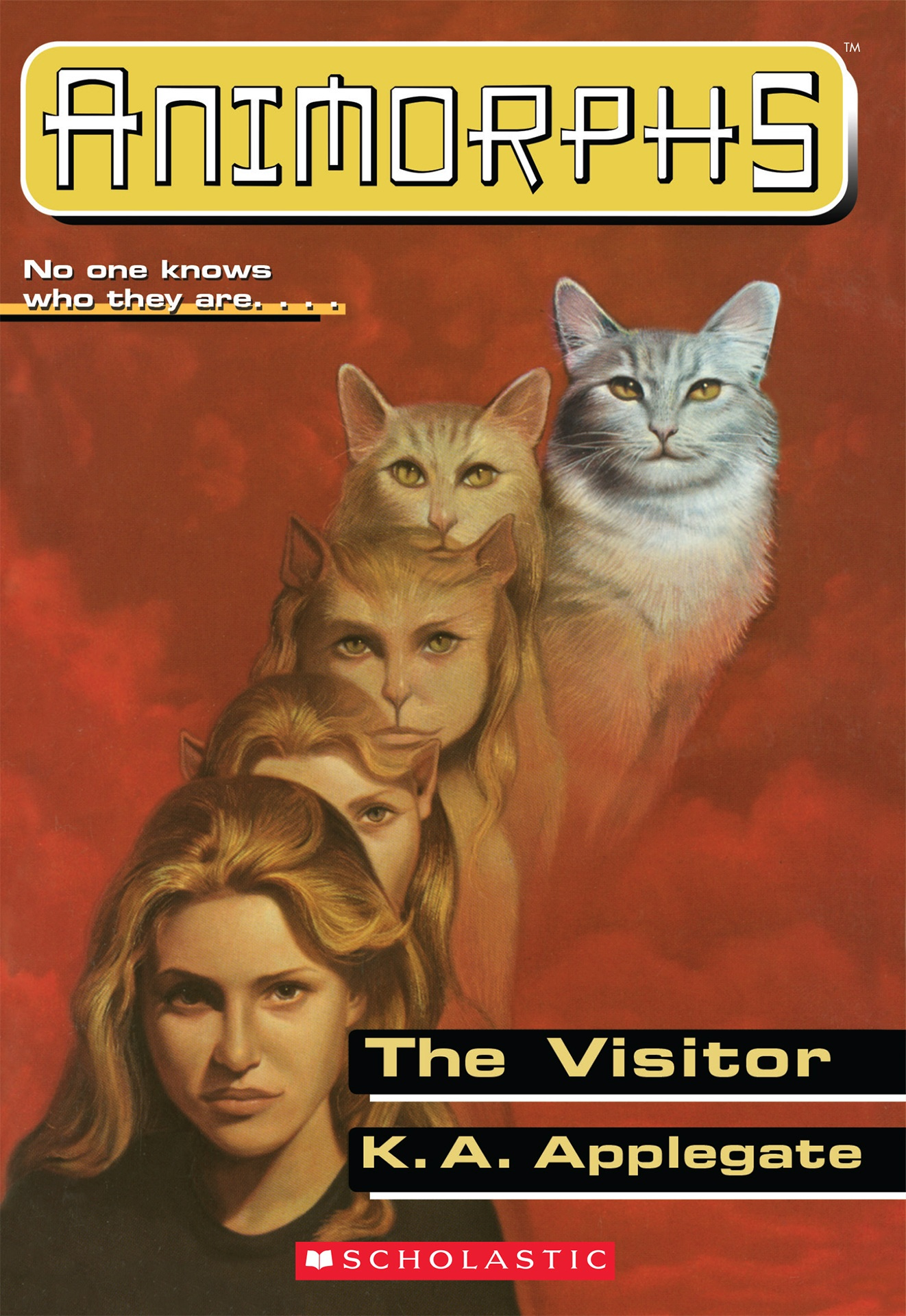 Animorphs book series by K.A. Applegate - Fonts In Use
