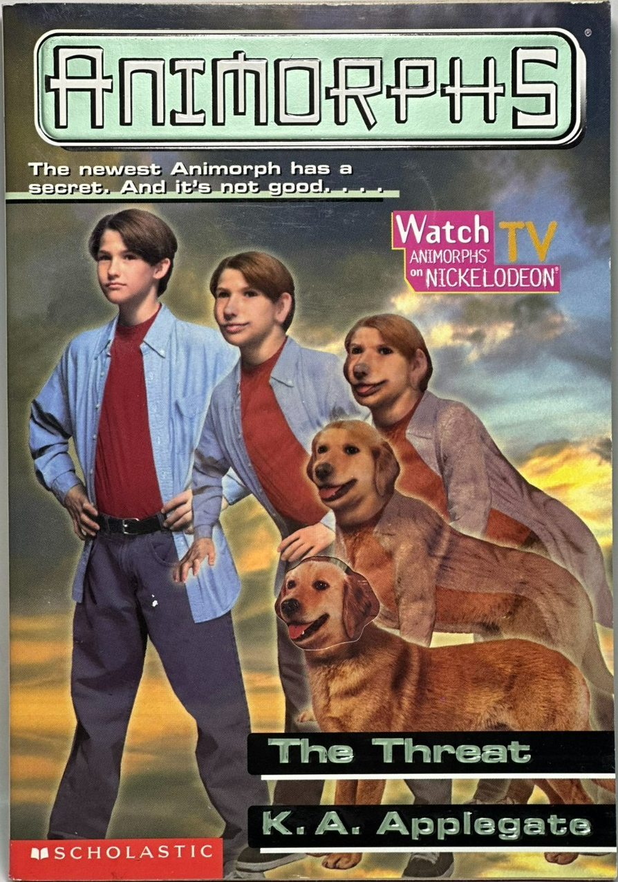 Animorphs book series by K.A. Applegate - Fonts In Use