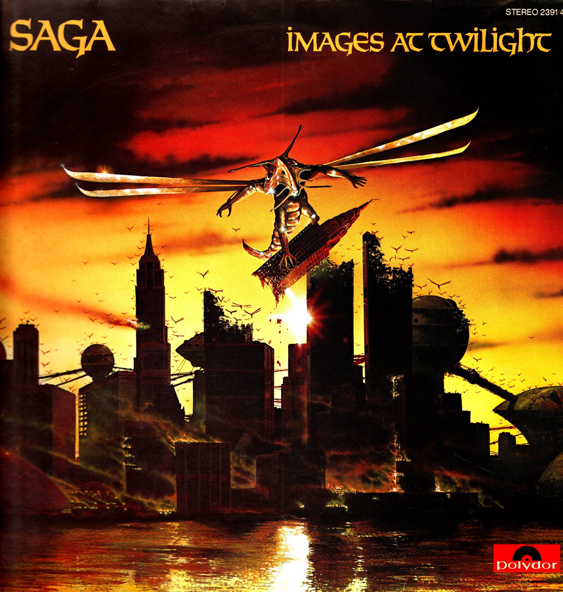 Saga band logo and album art (1978–1980) - Fonts In Use