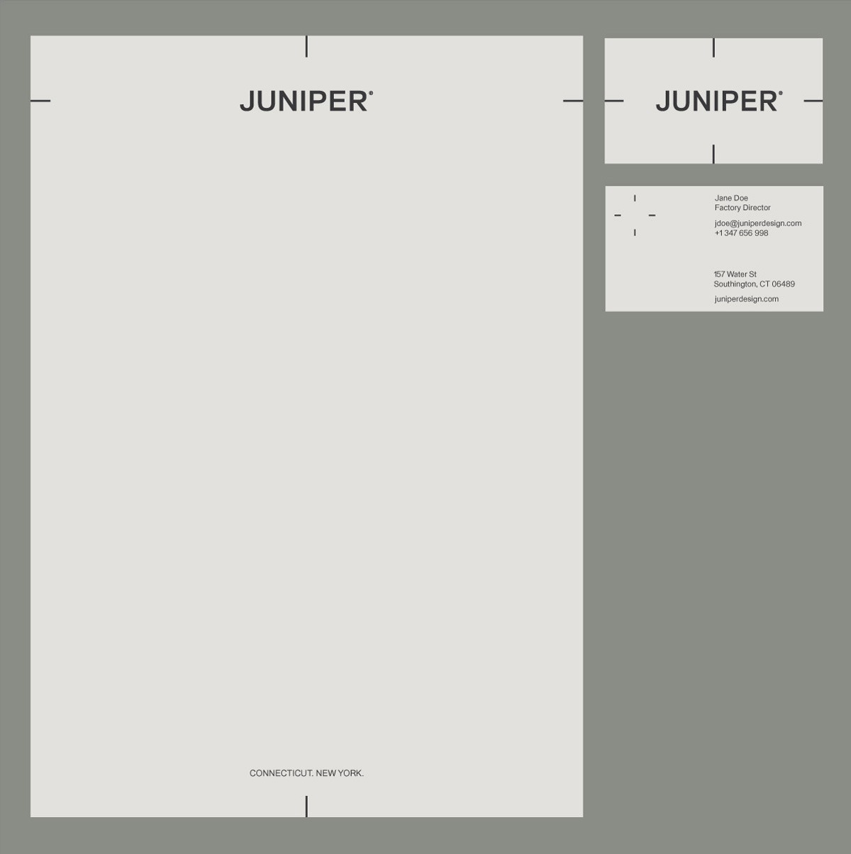 Juniper Design - Fonts In Use