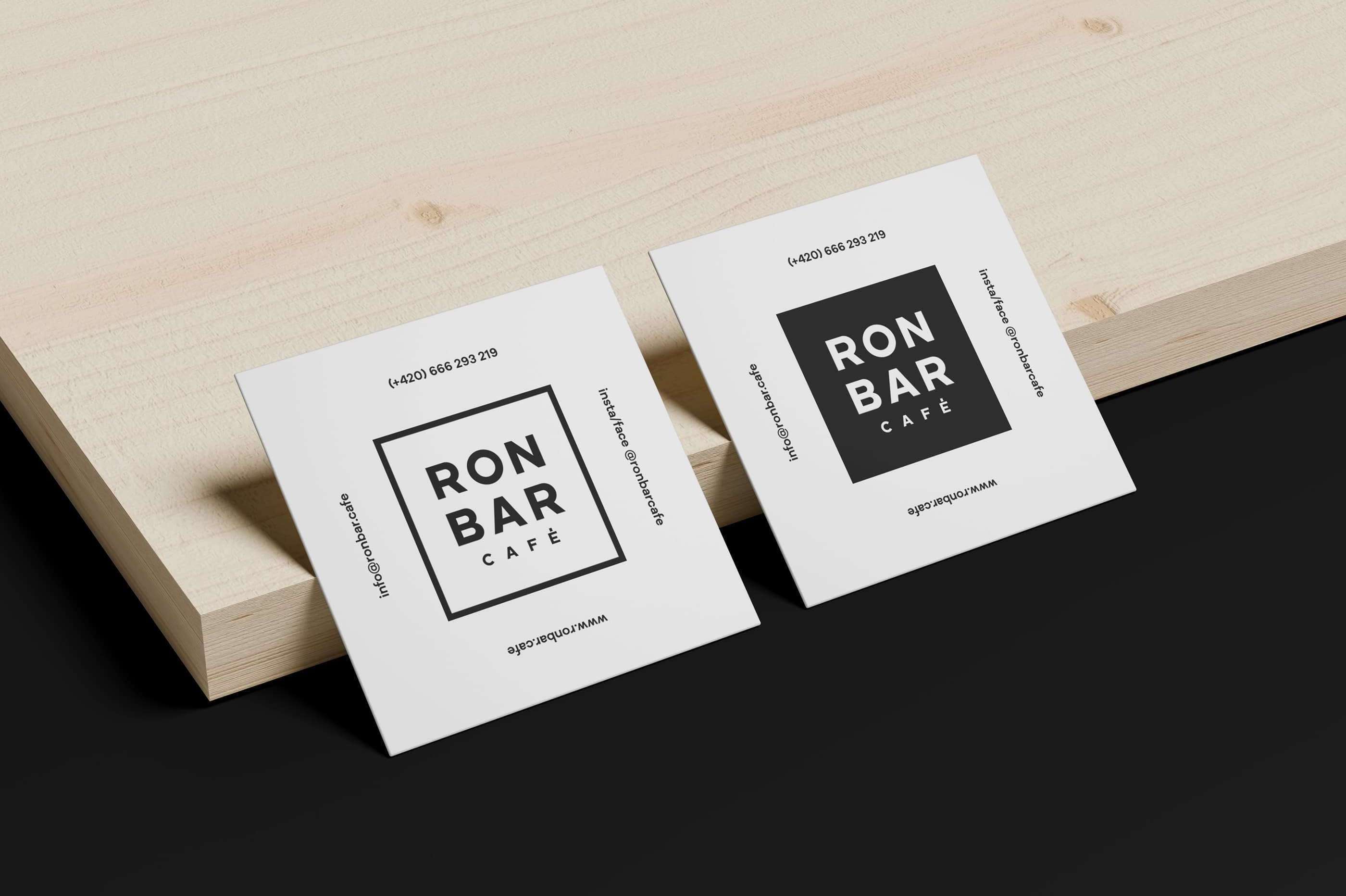 Ron Bar Café - Fonts In Use