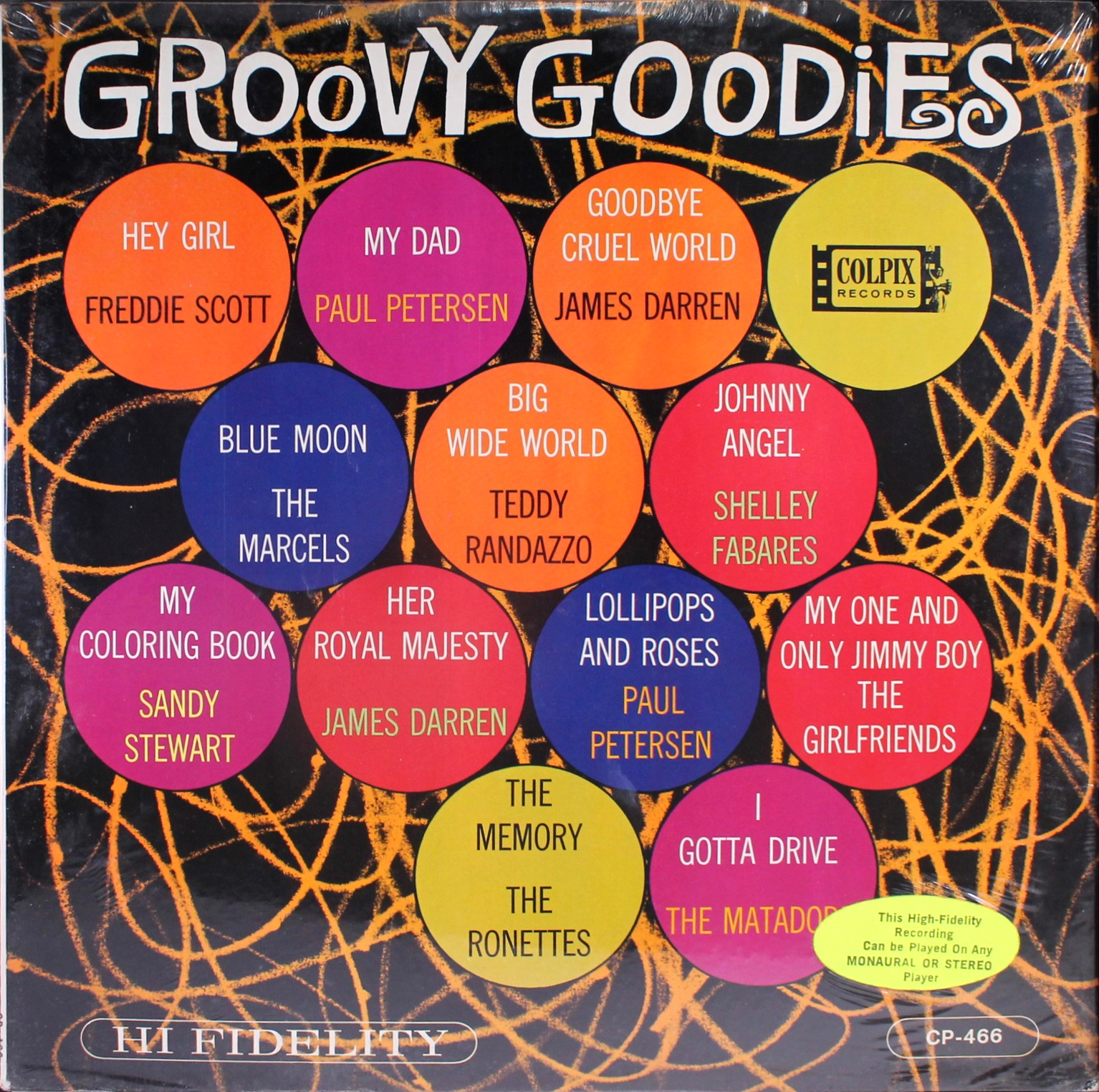 Groovy Goodies album art - Fonts In Use