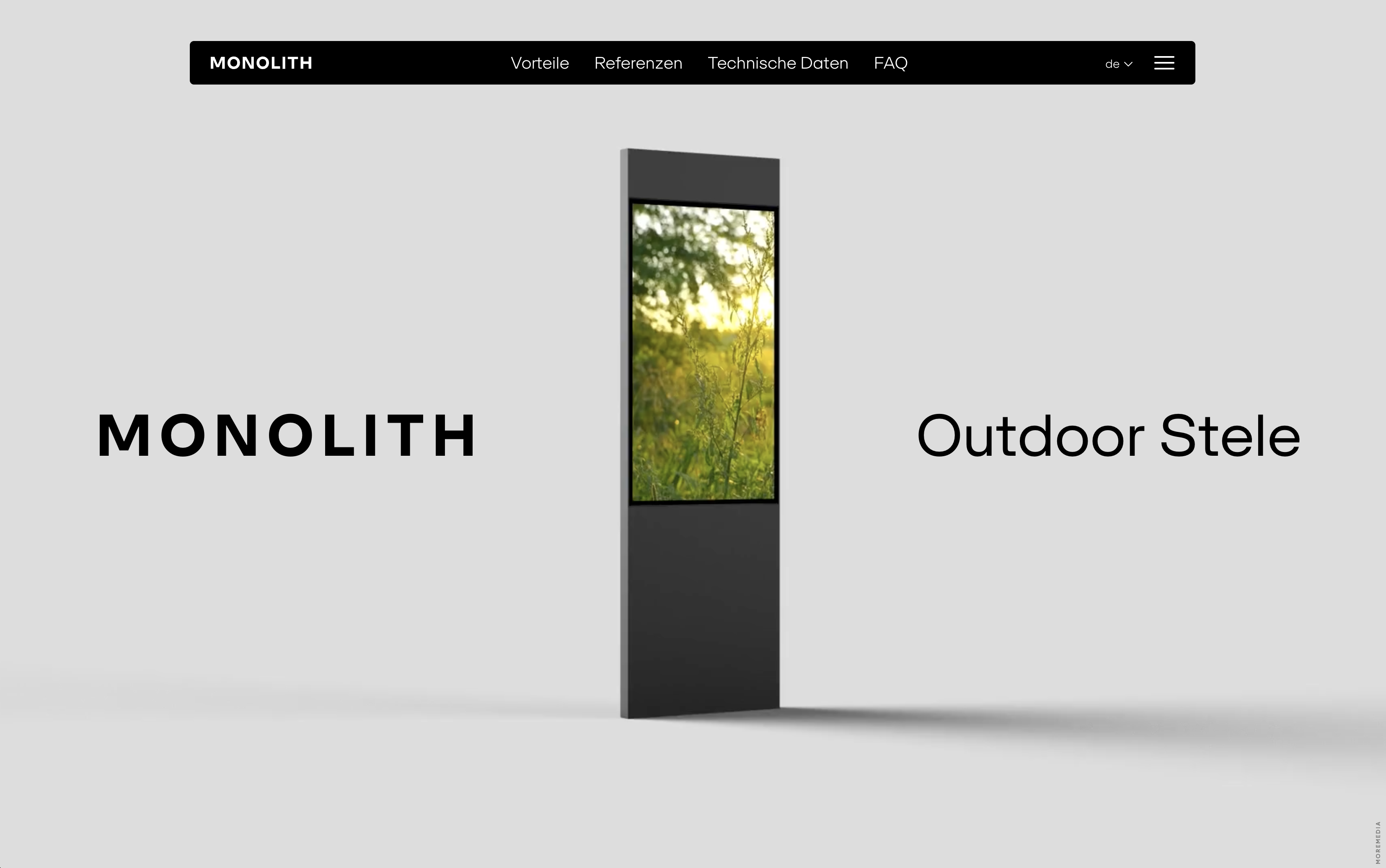 Monolith website - Fonts In Use