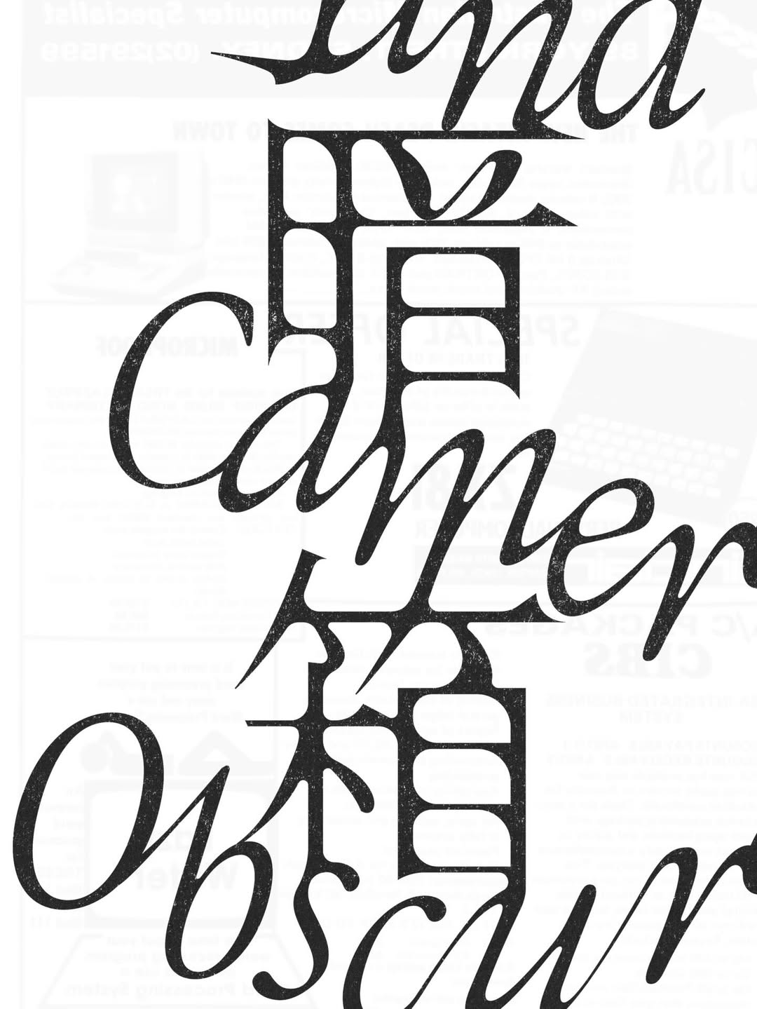 Murse & Camera Obscura - Fonts In Use