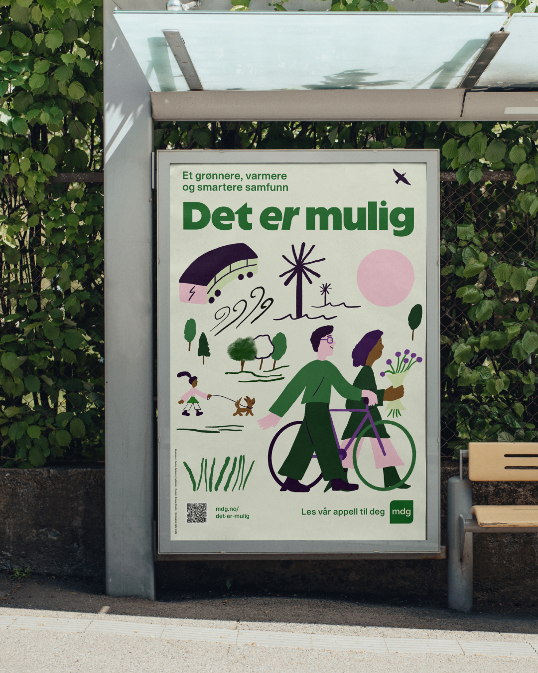 MDG (The Green Party of Norway) - Fonts In Use