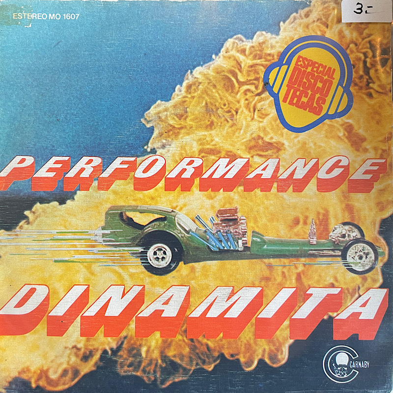 Performance – “Dynamite Dragster” / “Headline” Spanish single cover ...