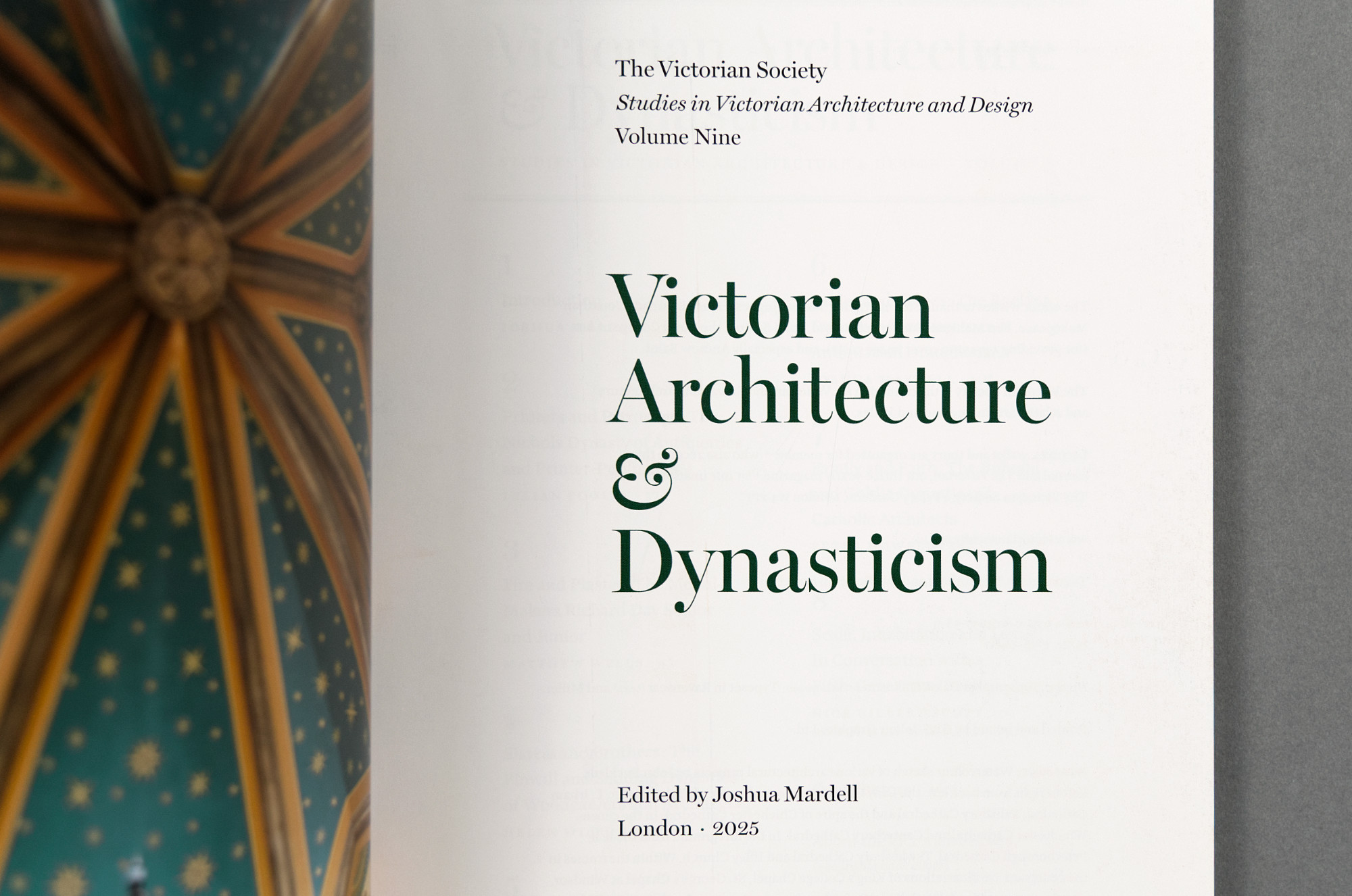 Victorian Architecture & Dynasticism, Volume Nine - Fonts In Use