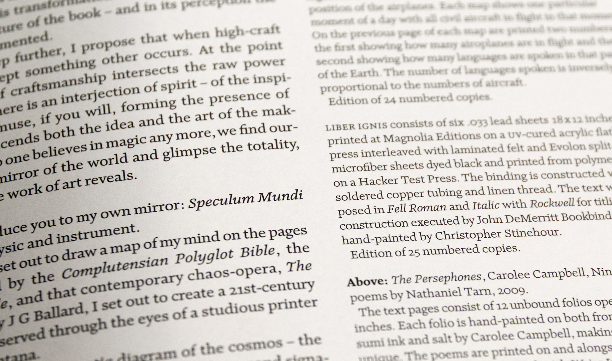 Parenthesis, issue 48 - Fonts In Use