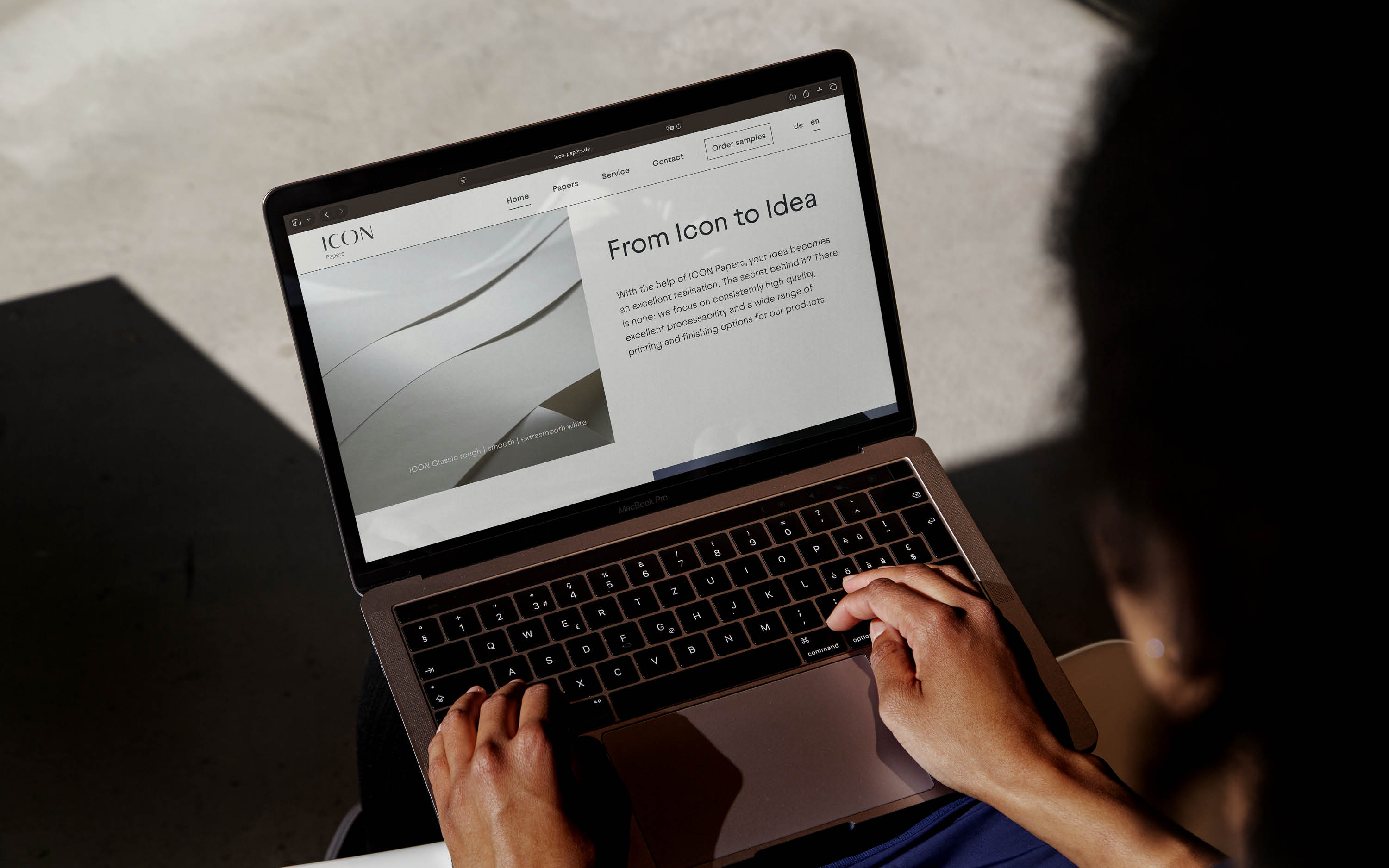 ICON Papers - Fonts In Use