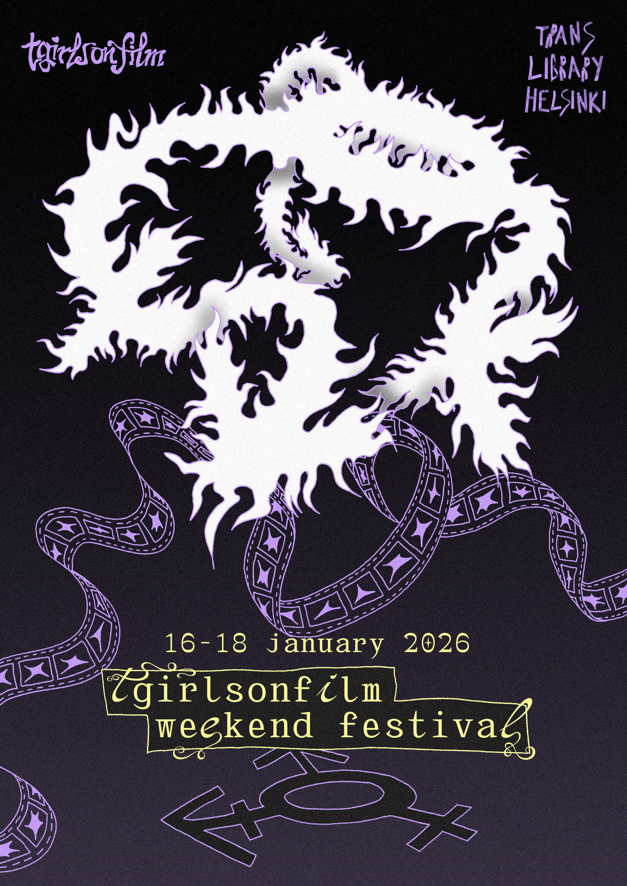 TGirlsonFilm Weekend Festival - Fonts In Use