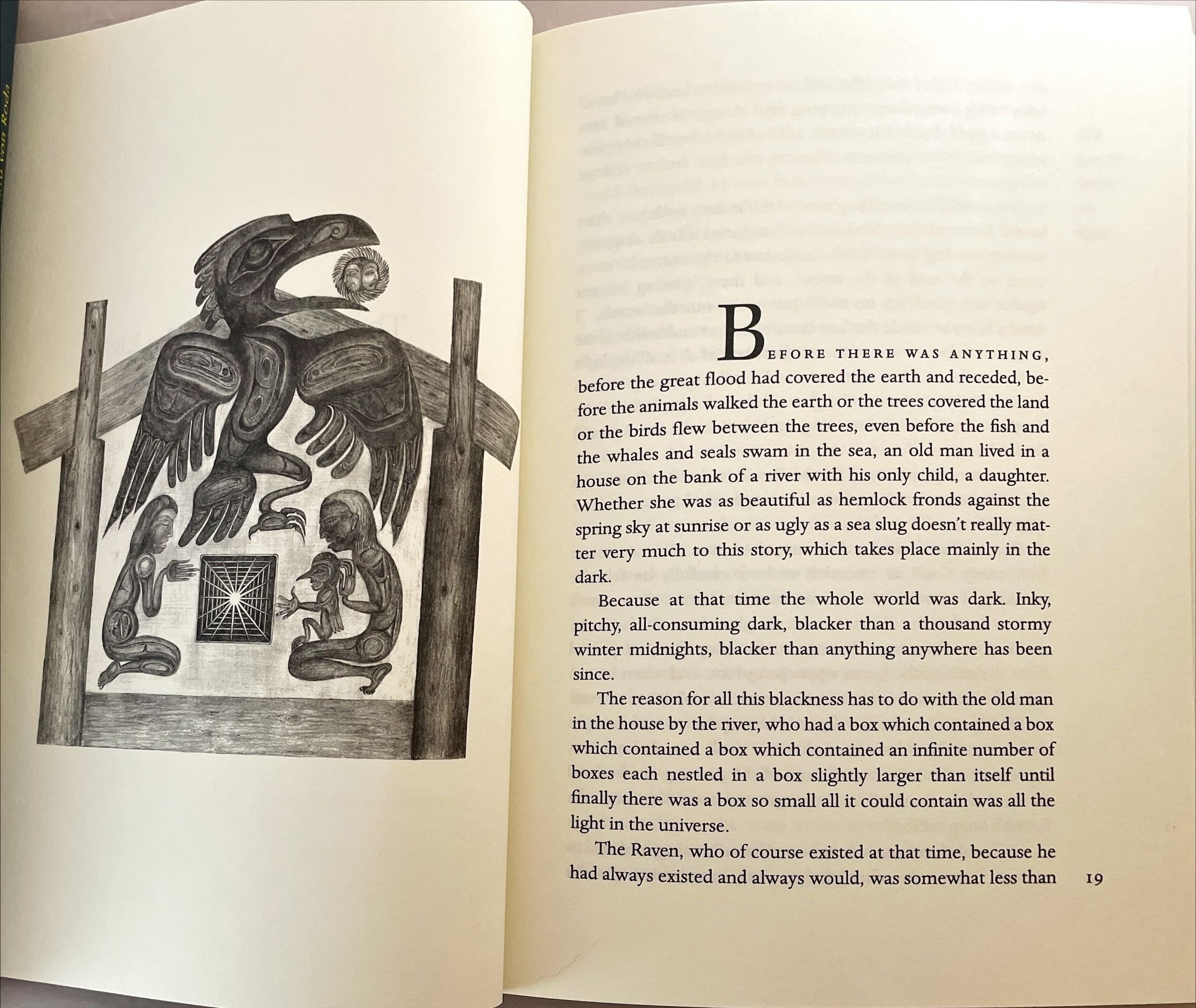 The Raven Steals the Light by Bill Reid and Robert Bringhurst - Fonts ...