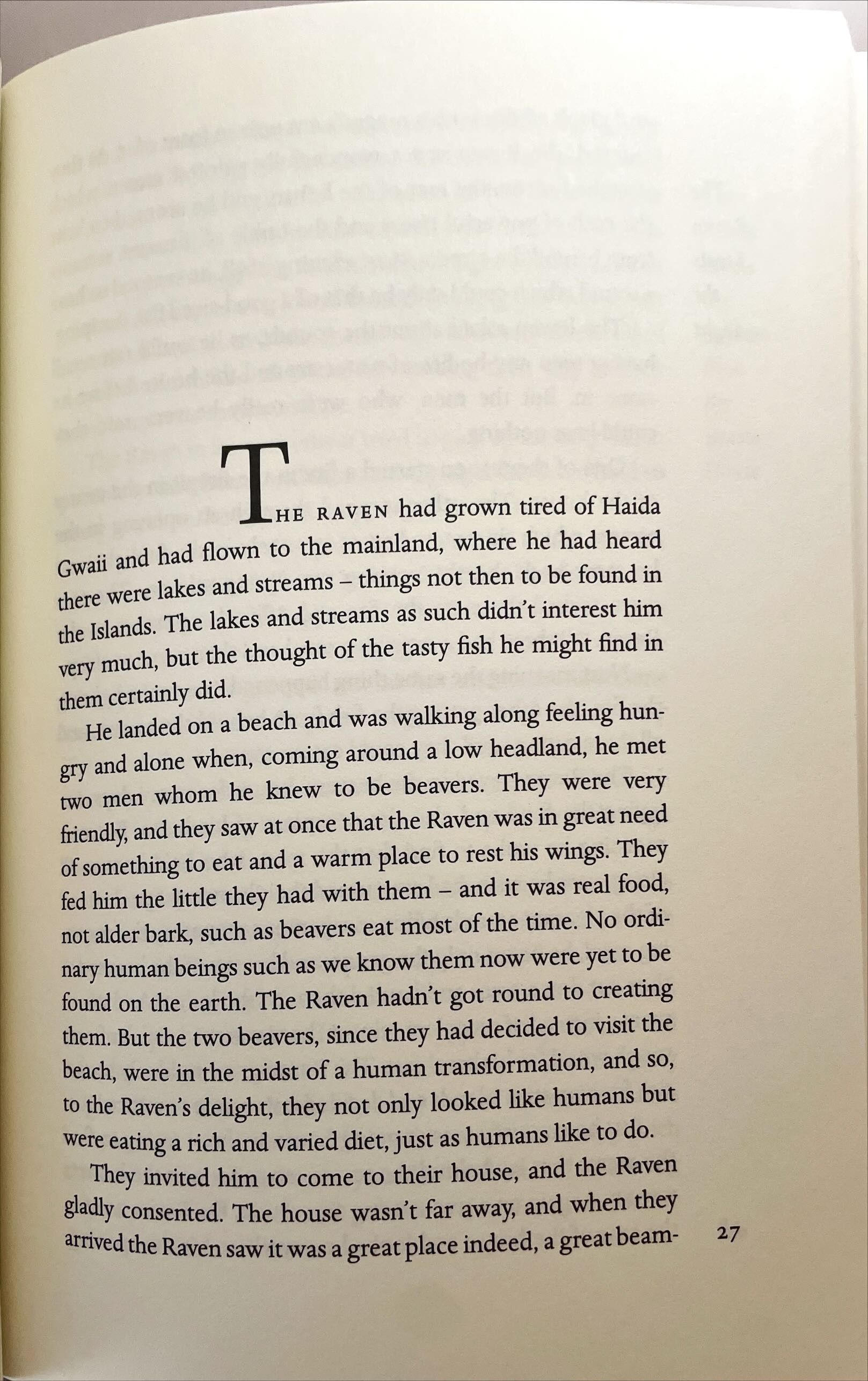 The Raven Steals the Light by Bill Reid and Robert Bringhurst - Fonts ...