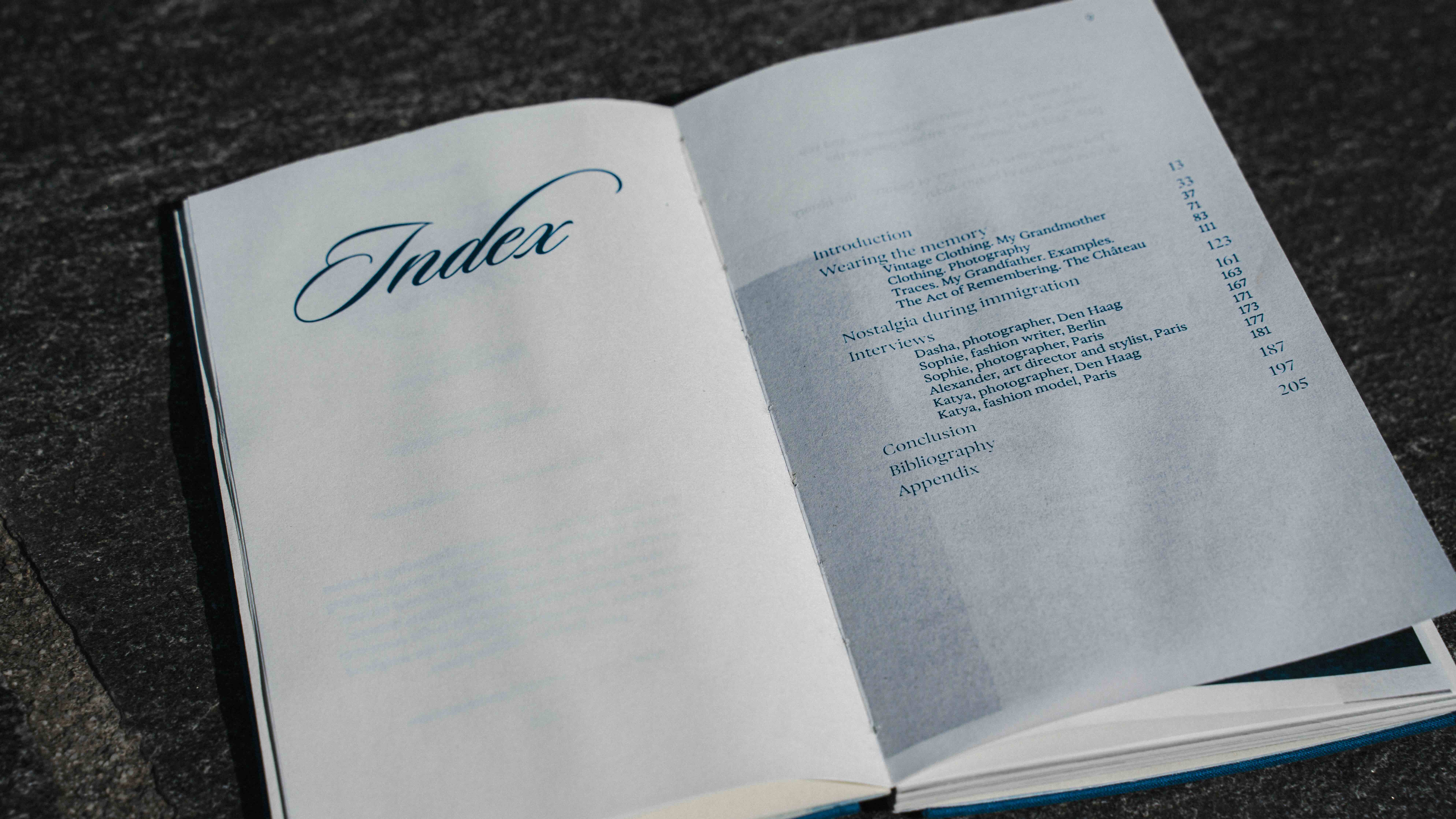 Fashioning Memory by Vera Abdulina - Fonts In Use