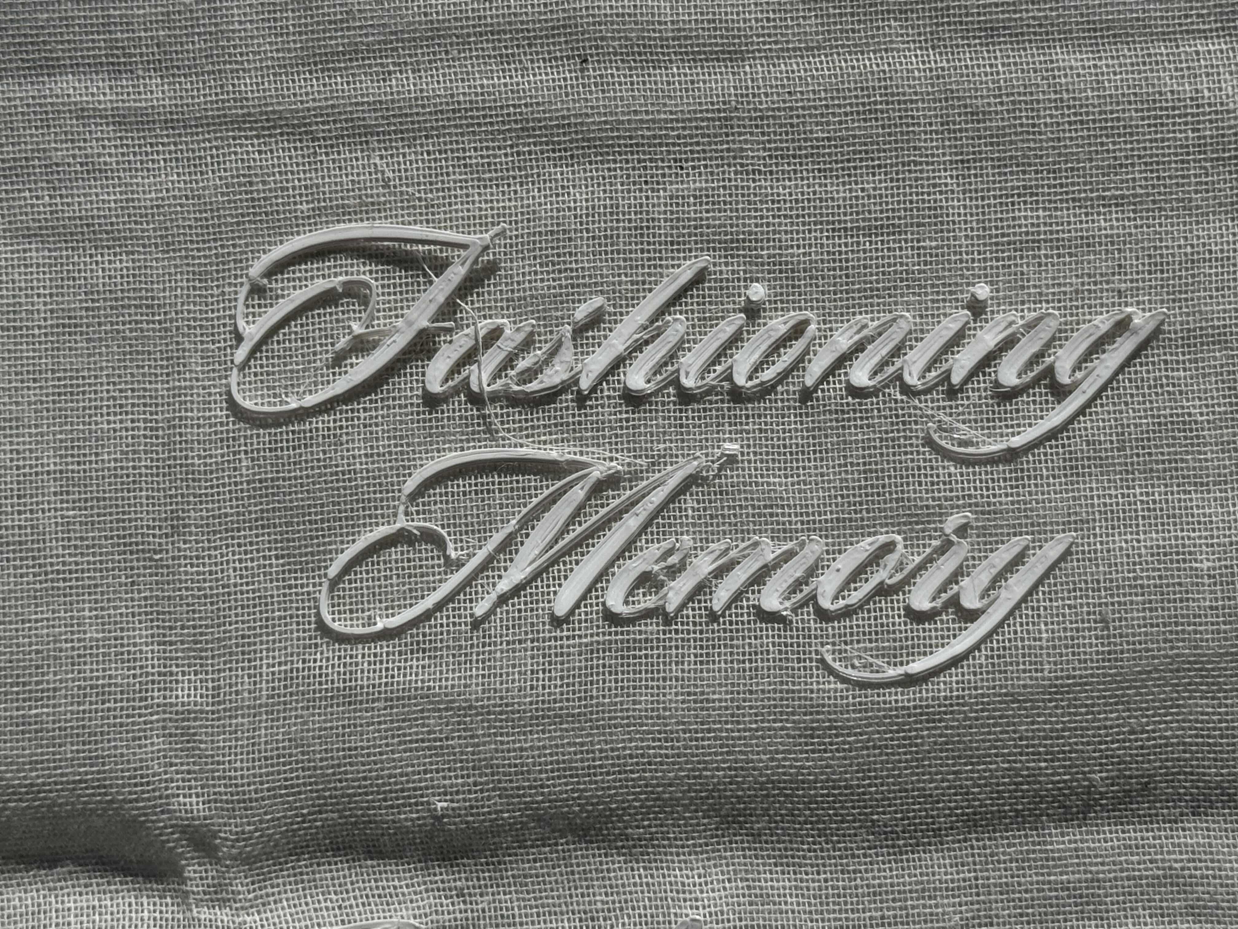 Fashioning Memory by Vera Abdulina - Fonts In Use