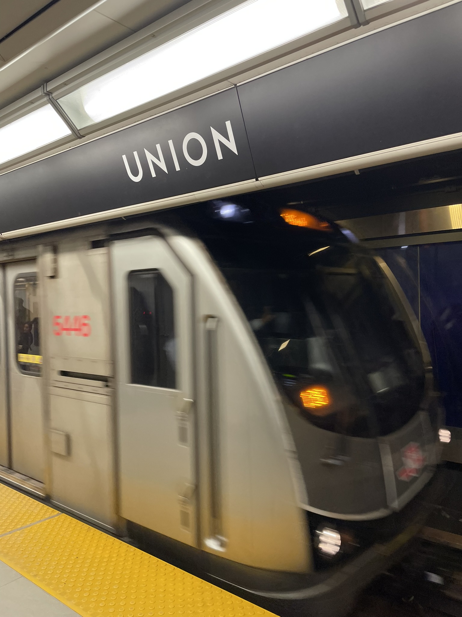 Toronto Subway station signs - Fonts In Use