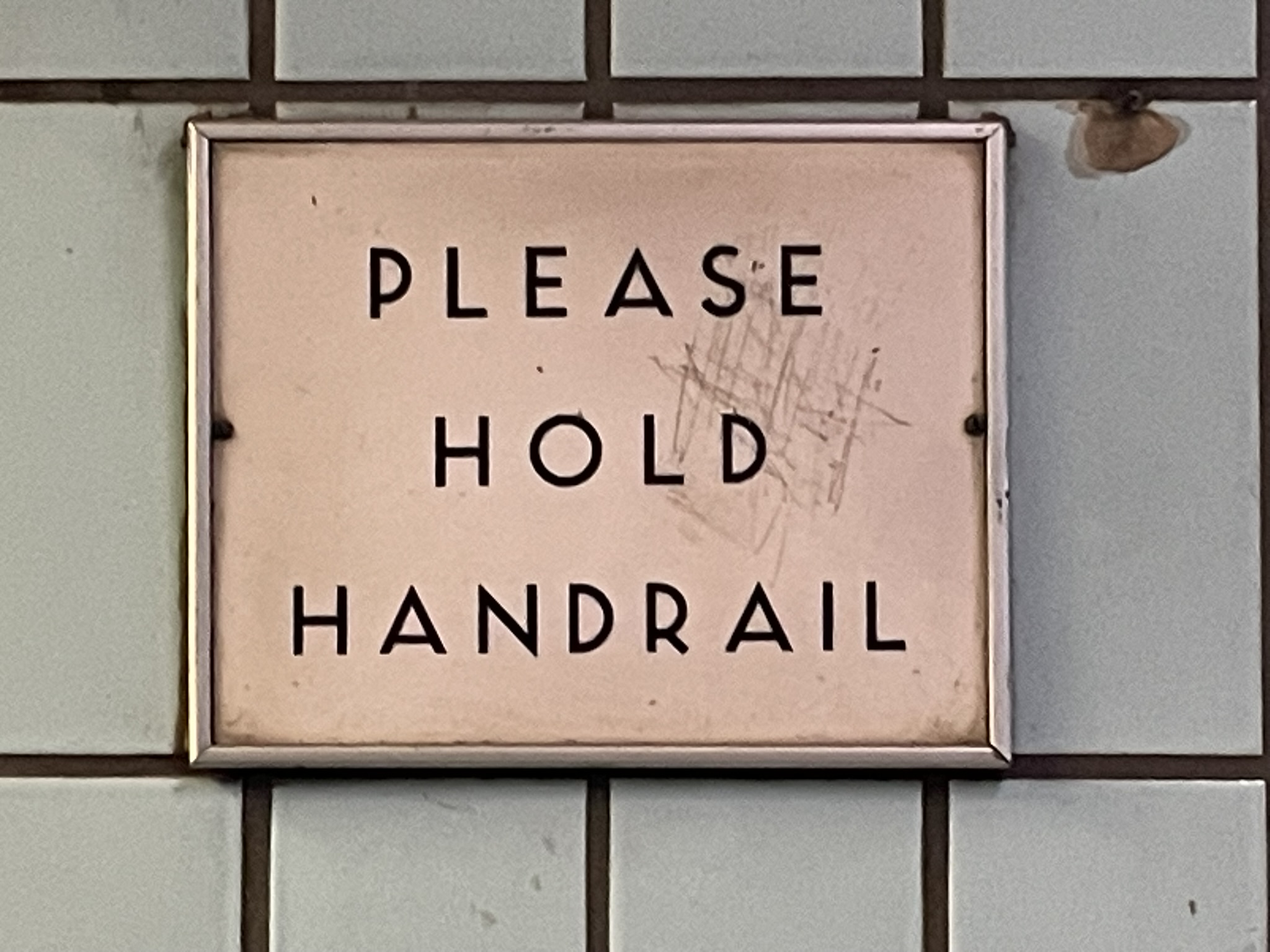 Toronto Subway station signs - Fonts In Use