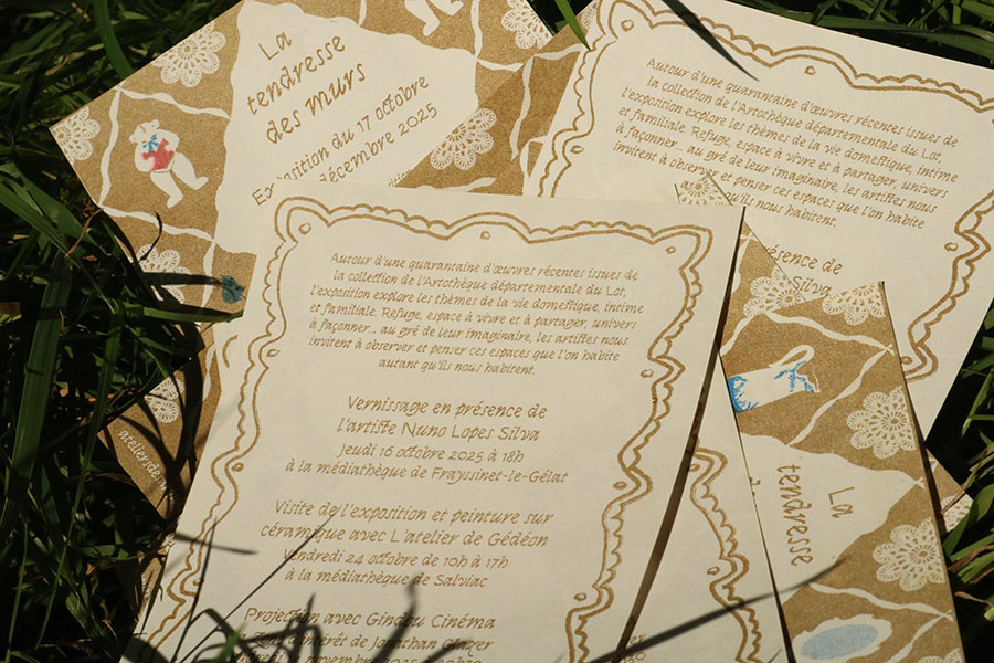 La tendresse des murs - Fonts In Use