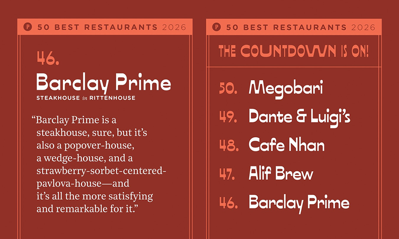 Philadelphia Magazine – “50 Best Restaurants in Philadelphia” - Fonts ...