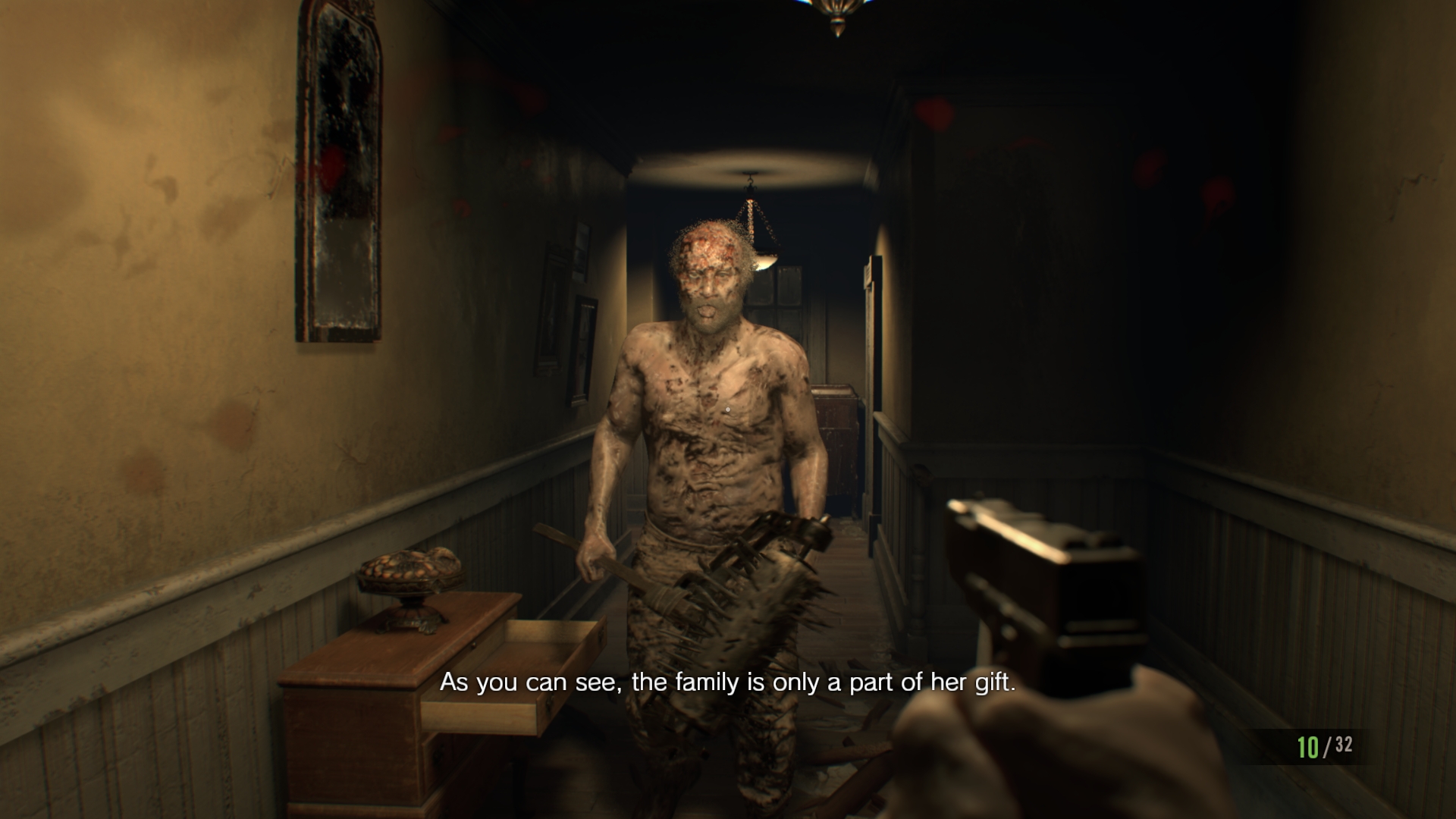 Resident Evil 7: Biohazard video game - Fonts In Use
