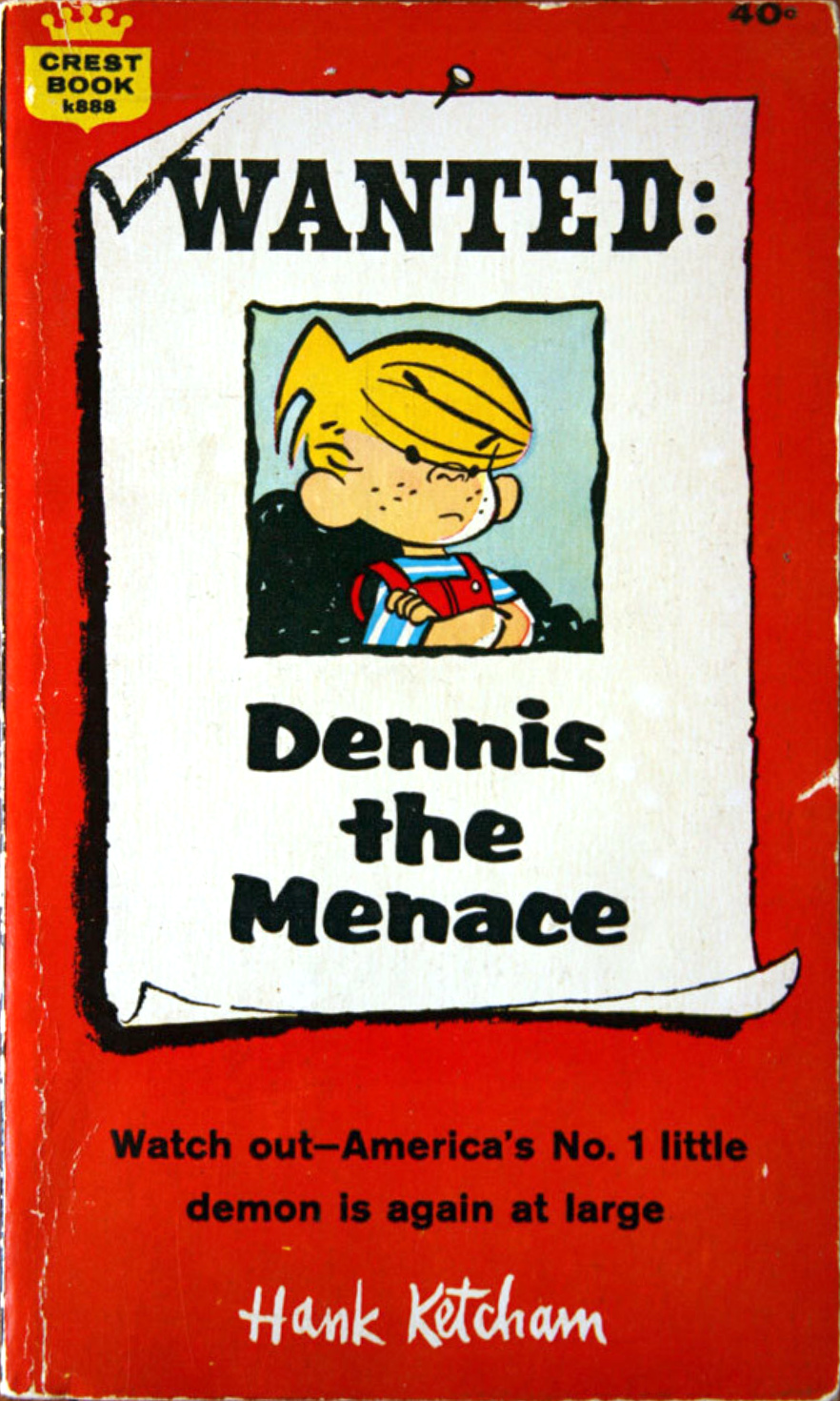 Dennis the Menace by Hank Ketcham, Fawcett Crest paperback series ...