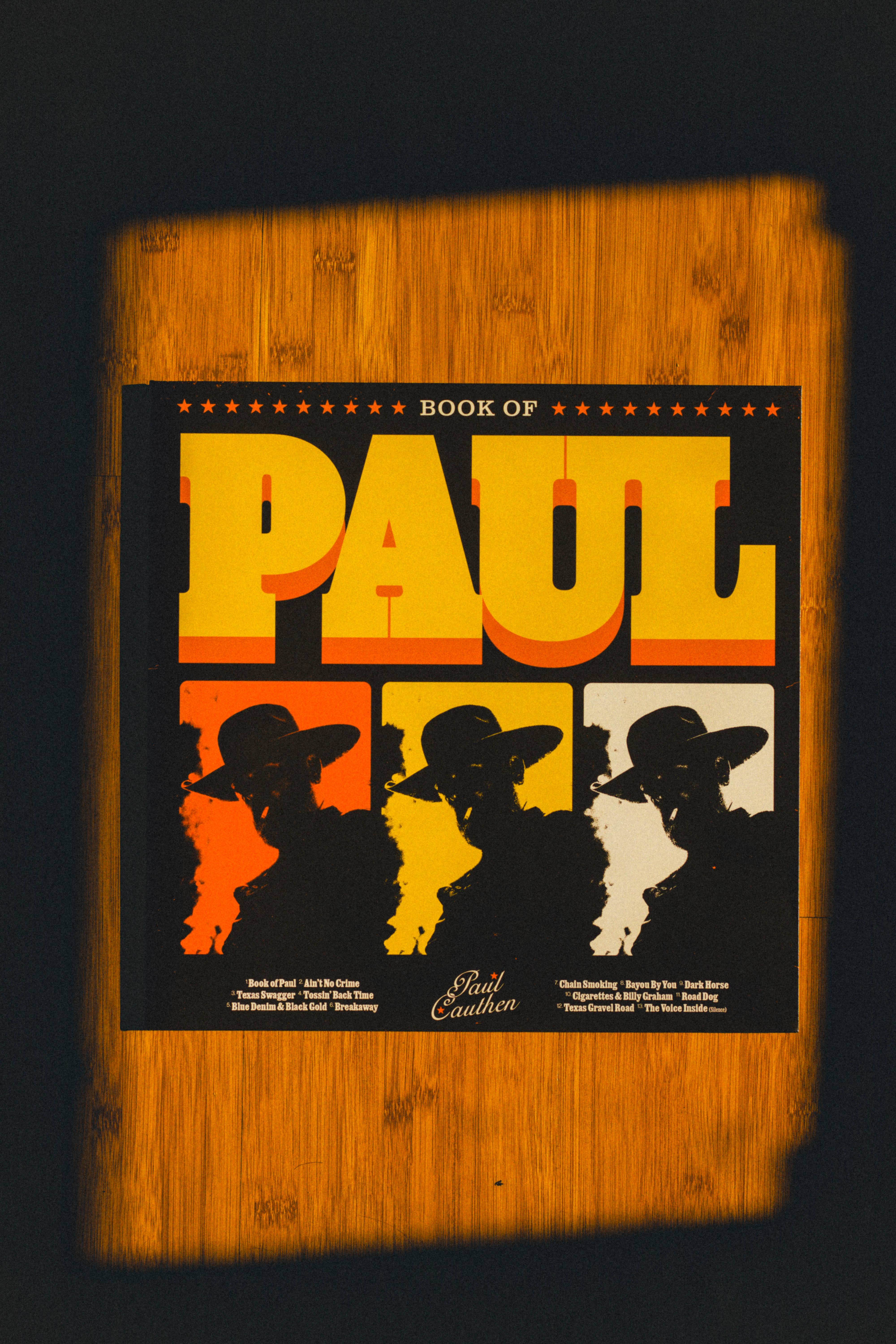 Paul Cauthen – Book of Paul album art, single covers and music videos ...