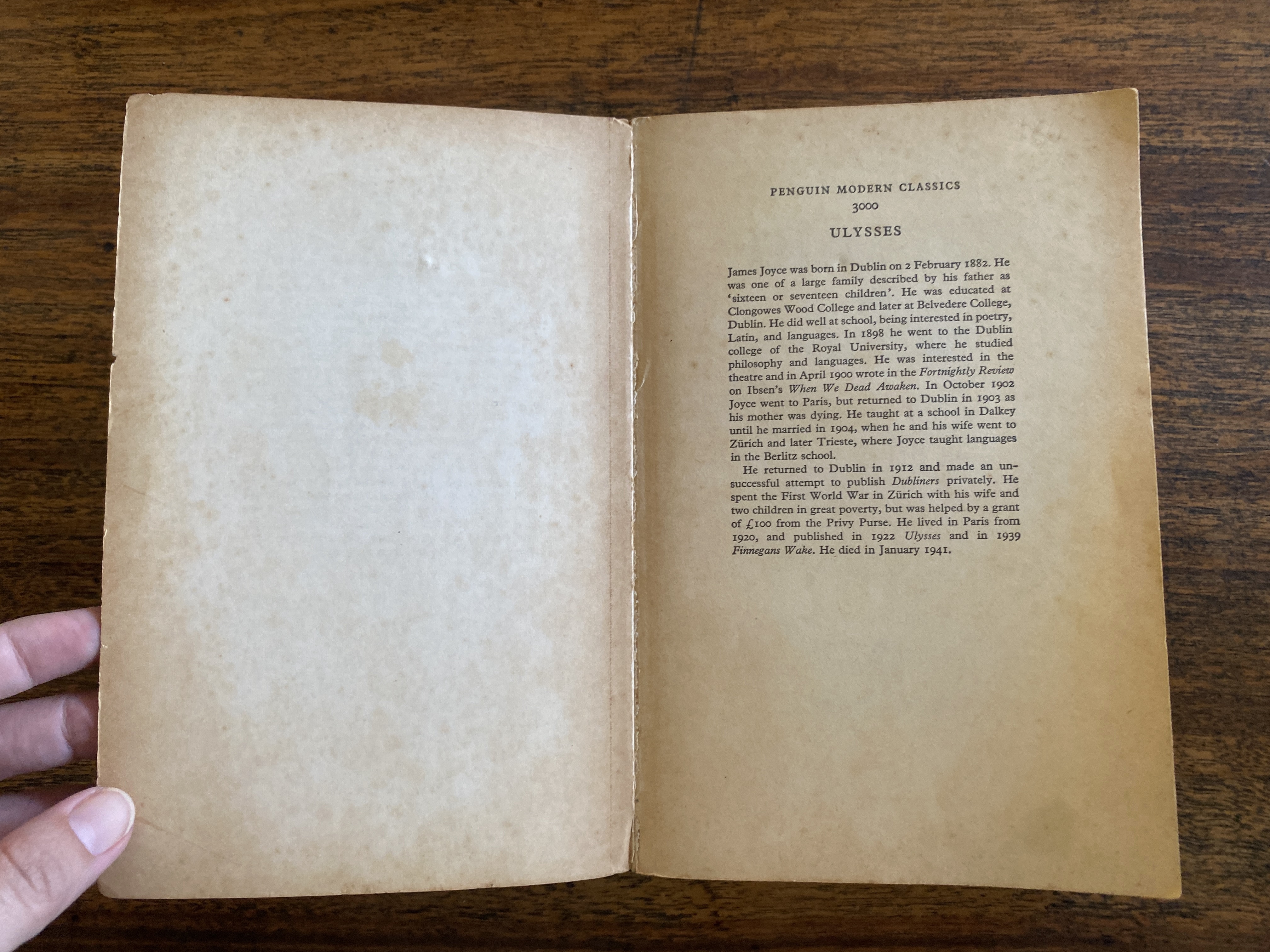 Ulysses by James Joyce, Penguin - Fonts In Use